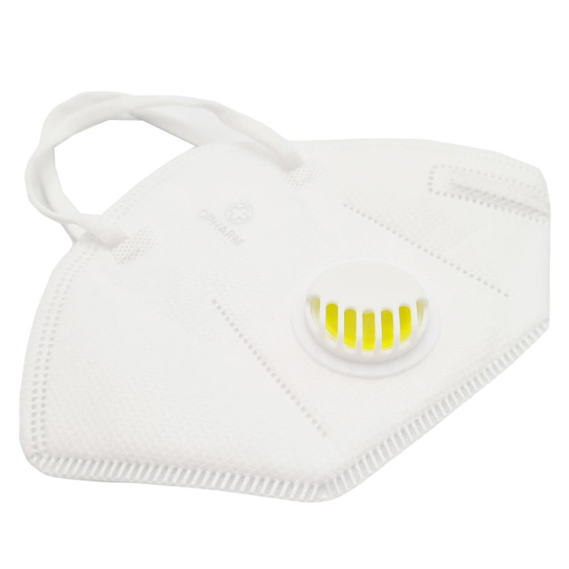 Maska z filtrem ffp3 z zaworkiem Oxyline X 310 SV FFP3 R D kolor biały 10 szt